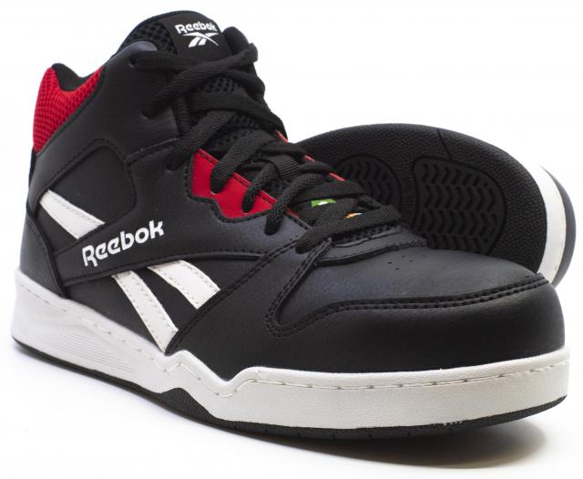 Reebok : High Top Sneaker WIDE Black Red CTCP