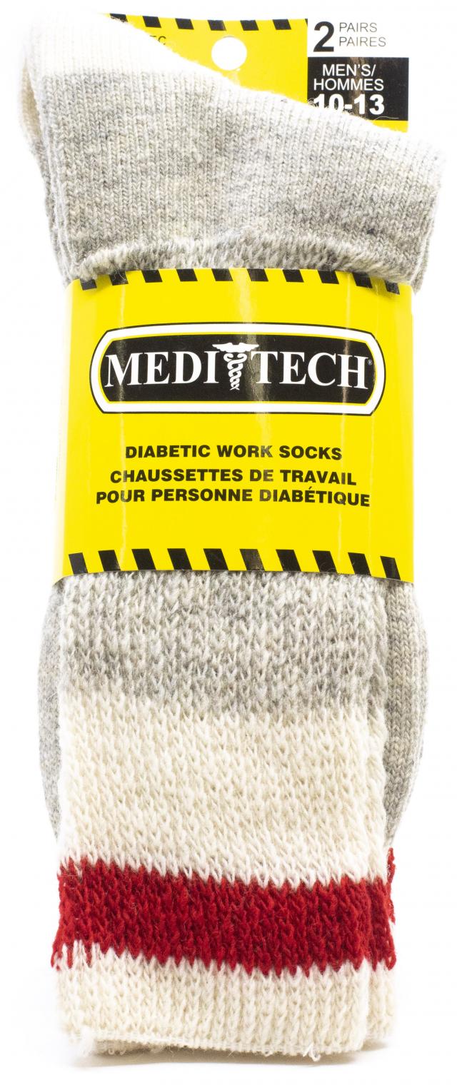 Medi Tech : Diabetic Work Socks