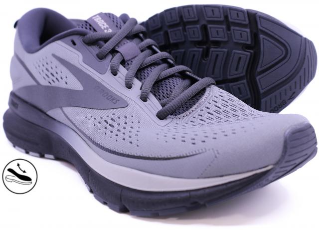 Brooks : Trace 3 Grey Black Ebony
